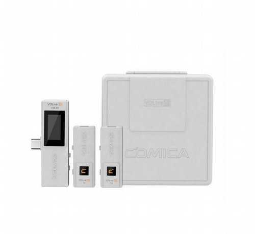 Микрофон comica VDLive10 USB White