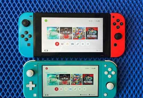 Nintendo switch 1rev and lite прошитая