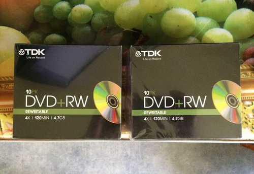 DVD-RW 4,7 Gb новые в упаковке