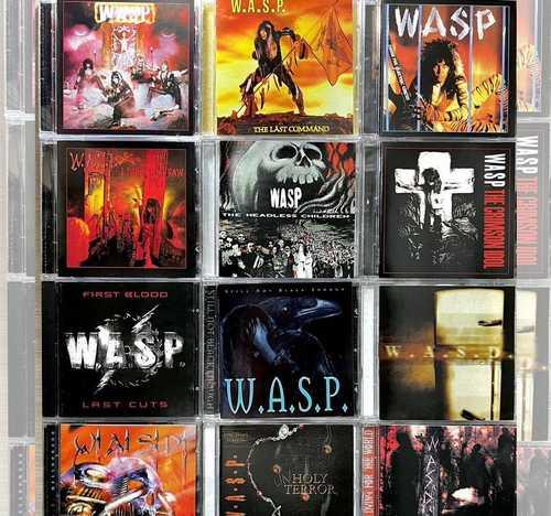 Музыкальные cd диски W.A.S.P. (wasp)