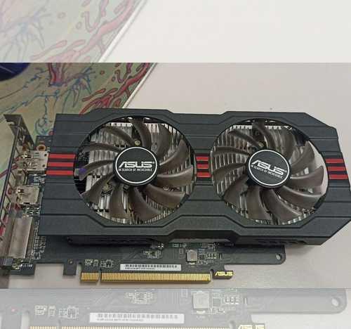 Видеокарта asus rx560 4g