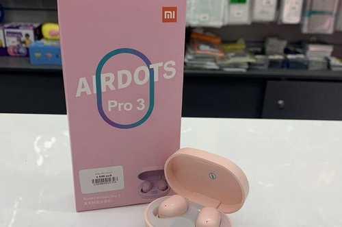 Наушники airpods pro 3 розовый черный
