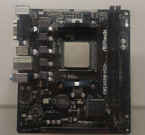 Комплект Asrock FM2A58M-VG3    AMD A10-8700