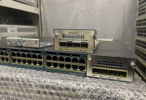 Cisco 3560x-48p-l PoE 2бп