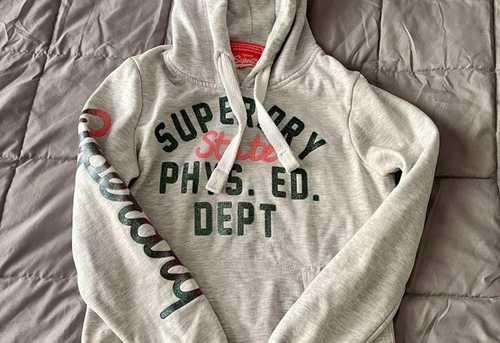 Теплая Толстовка Superdry XS оригинал