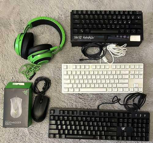 Игровые девайсы Razer, Red Square, Zet gamig