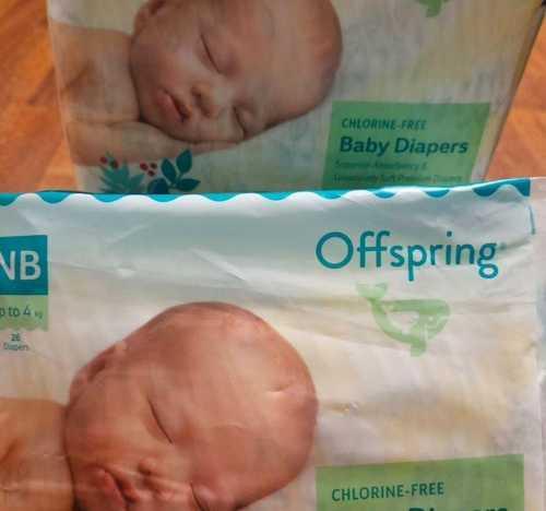 Offspring подгузники nb