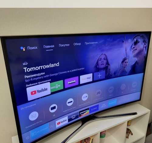 Телевизор Samsung SMART tv 49 (4K) изогнутый диспл