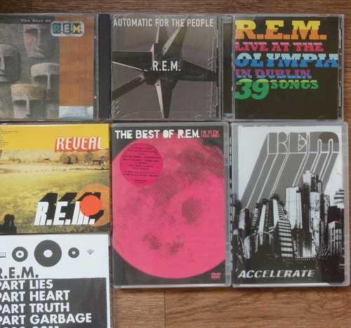 CD, CD+DVD группы R.E.M. (фирма), цена за 1 шт