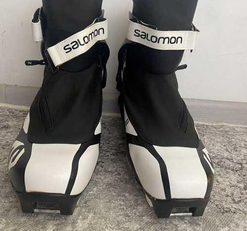 Лыжные ботинки salomon pro combi