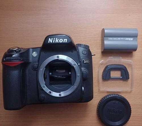 Зеркальный фотоаппарат Nikon D80 body