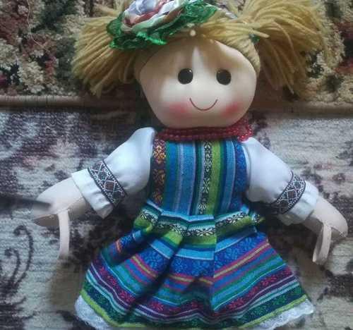Кукла мягкая интерьерная новая