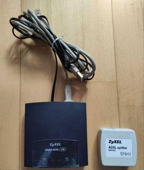 Модем ZyXEL omni adsl