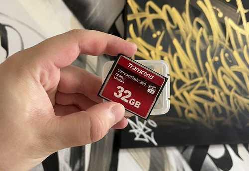 Compact Flash CF Transcend 32gb