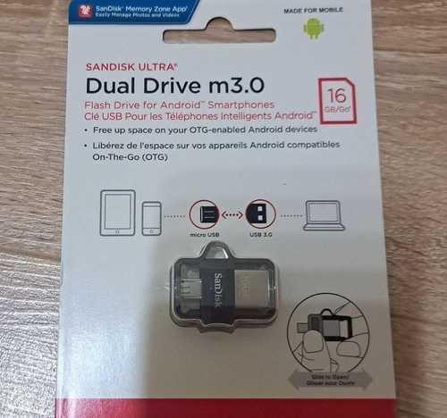 Флешка sandisk micro usb 3.0