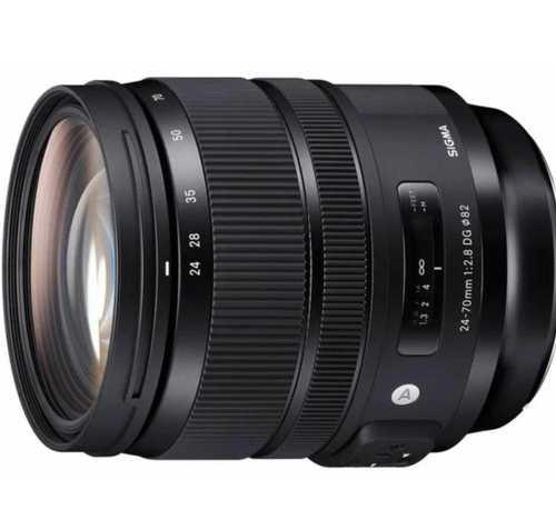 Объектив Sigma AF 24-70mm f/2.8 DG OS HSM Art Cano