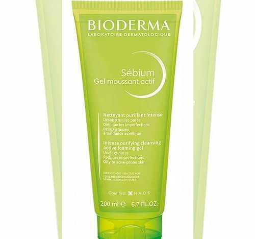 Bioderma очищающий гель