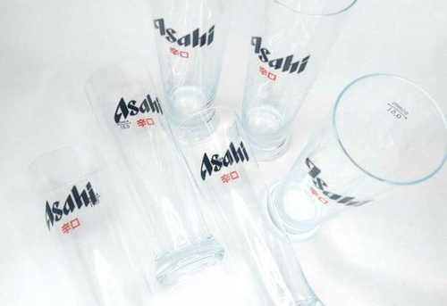 Пивные бокалы 0.5л Asahi