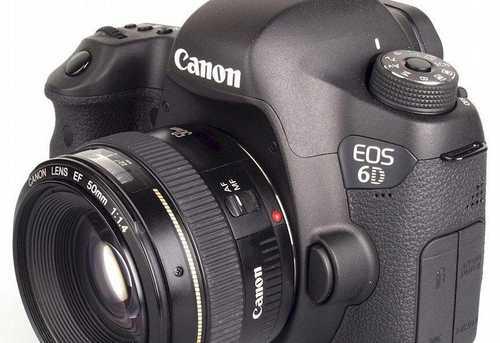 Зеркальный фотоаппарат Canon 6d