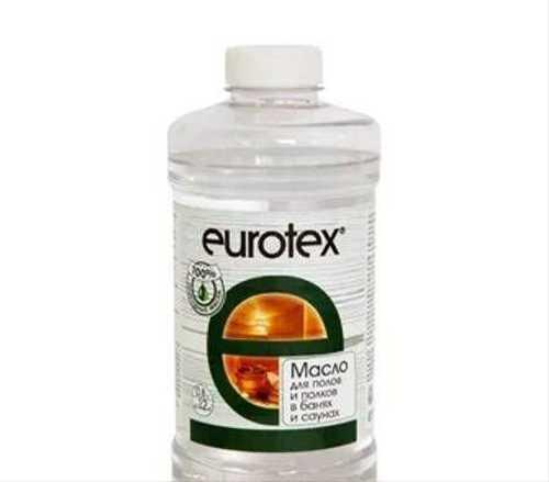 Масло для защиты полка Eurotex Сауна 0,8 кг