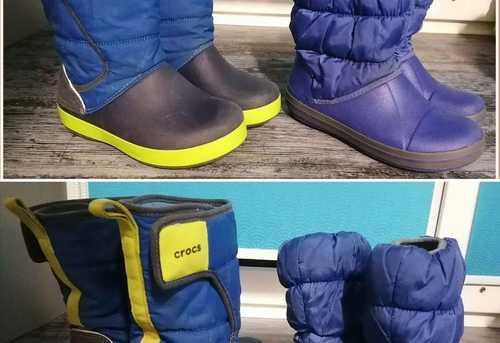 Сапожки Crocs осень и деми-зима с13, j1, j2, j3