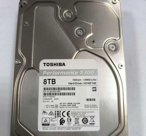 Жесткий диск Toshiba X300 8Tb