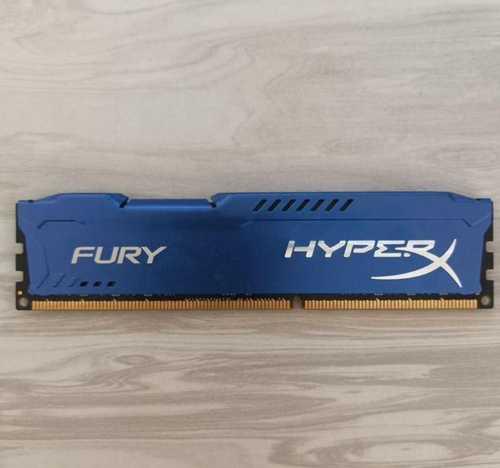 Память DDR3 8GB 1333MHz Kingston HyperX fury