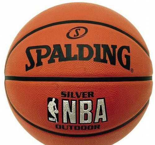 Мяч баскетбольный Spalding NBA Silver