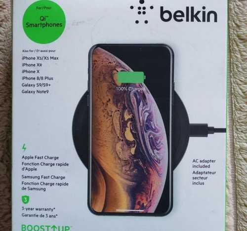 Беспроводное зарядное устройство belkin