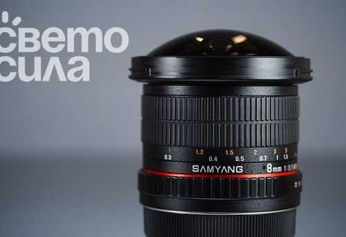 Samyang 8mm f/3.5 UMC Fisheye CS II Canon EF-S