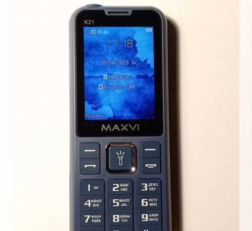 Телефон Maxvi K21 на 2 сим-карты