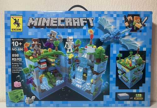 Minecraft lego LED конструктор