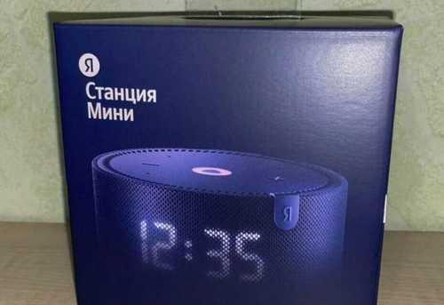 Яндекс Станция Мини 2 с часами yndx-00020