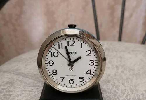 Самые маленькие Часы будильник Ракета СССР