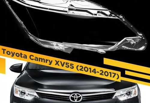 Стекло для фары Toyota Camry XV55 (2014-2017) Прав