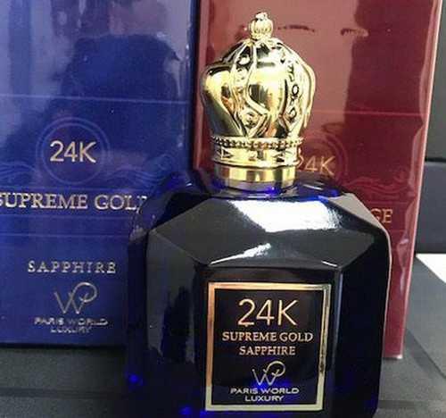 Парфюм 24K Supreme Gold Sapphire