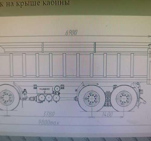 Кузов самосвальный