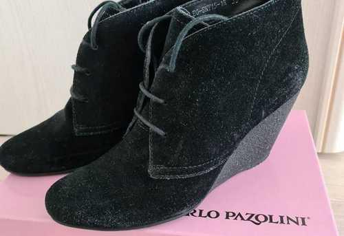 Ботинки женские 38 размера замша Carlo Pazolini