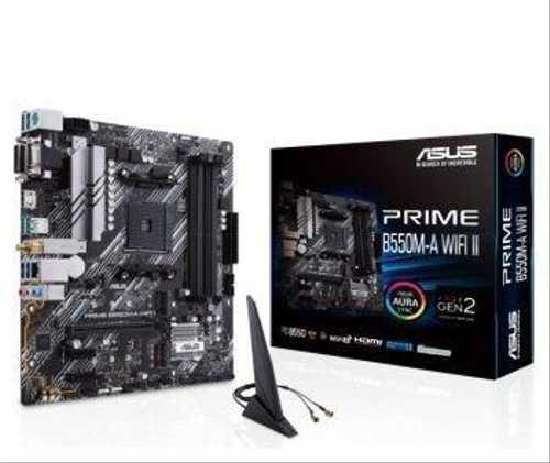 Asus prime B550M-A wifi II новая с гарантией