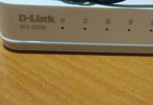 Коммутатор D-link DES-1008A