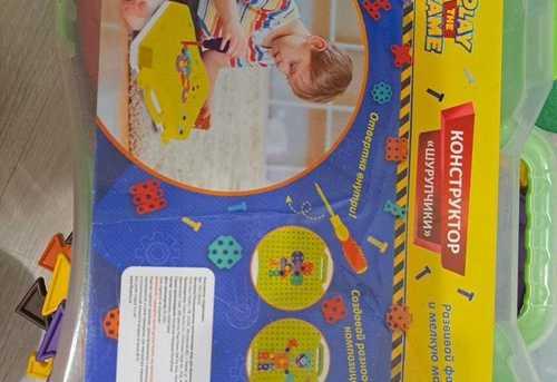 Детские игрушки конструктор шурупчики и цветы