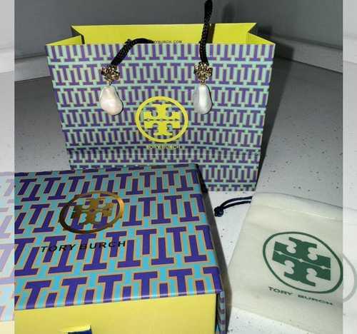 Серьги Tory Burch