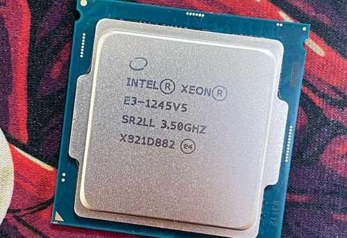 Процессор Intel Xeon E3-1245v5 3.50GHz (i7-6700)