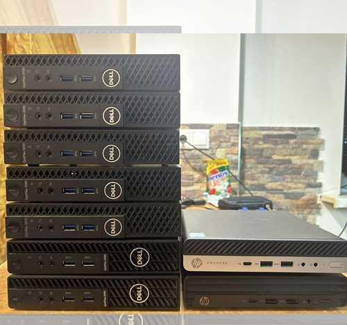 Неттопы dell optiplex и HP