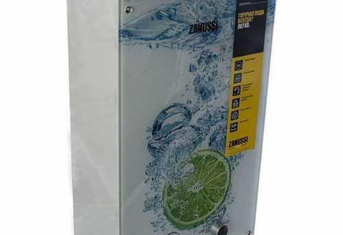 Газовая колонка Zanussi GWH 10 Fonte Glass Lime