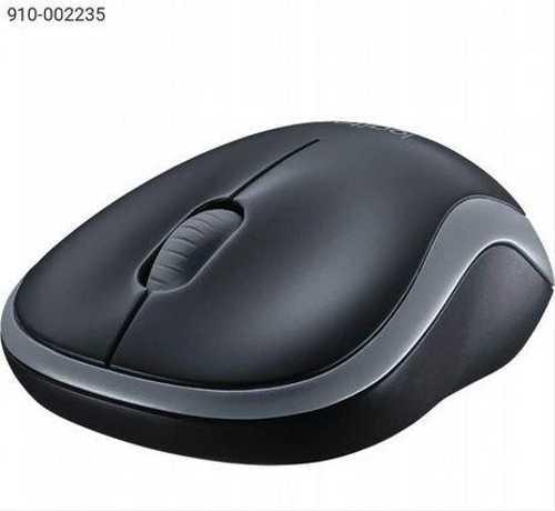 Мышь Logitech M185 Беспроводная Тёмно-серый, 910-0