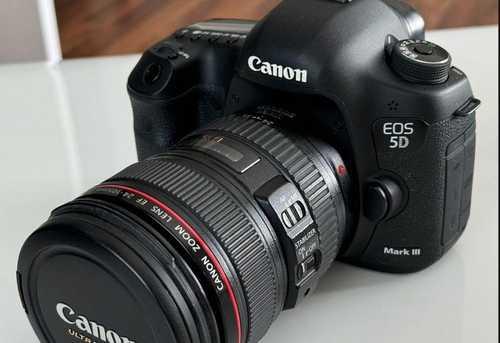 Фотоаппарат Canon EOS 5D Mark III body с объективо