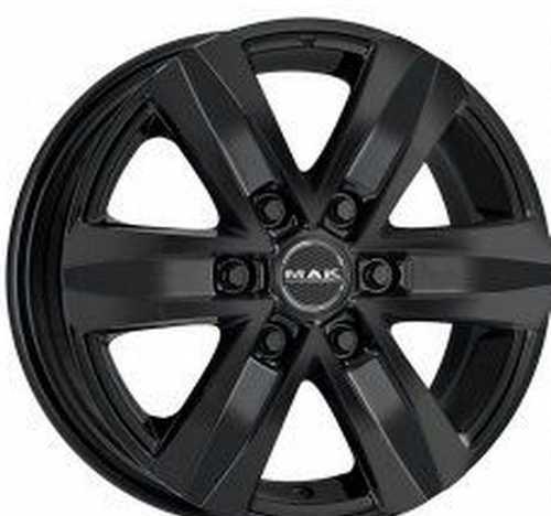 R18 6x114,3 8J ET30 D66,1 MAK Stone 6 Gloss Black