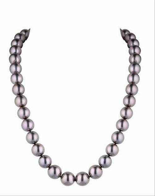 Колье Mikimoto Black South Sea Pearl Necklace XNG