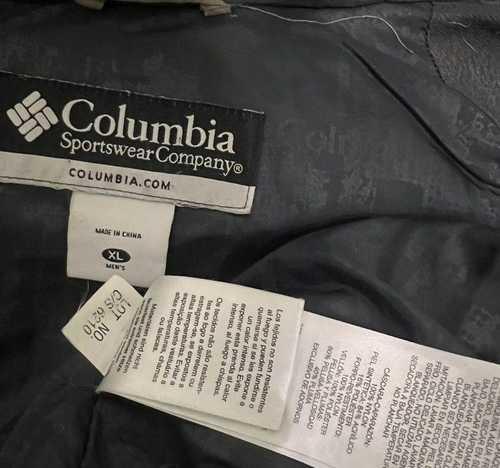 Columbia пуховик мужской оригинал 52